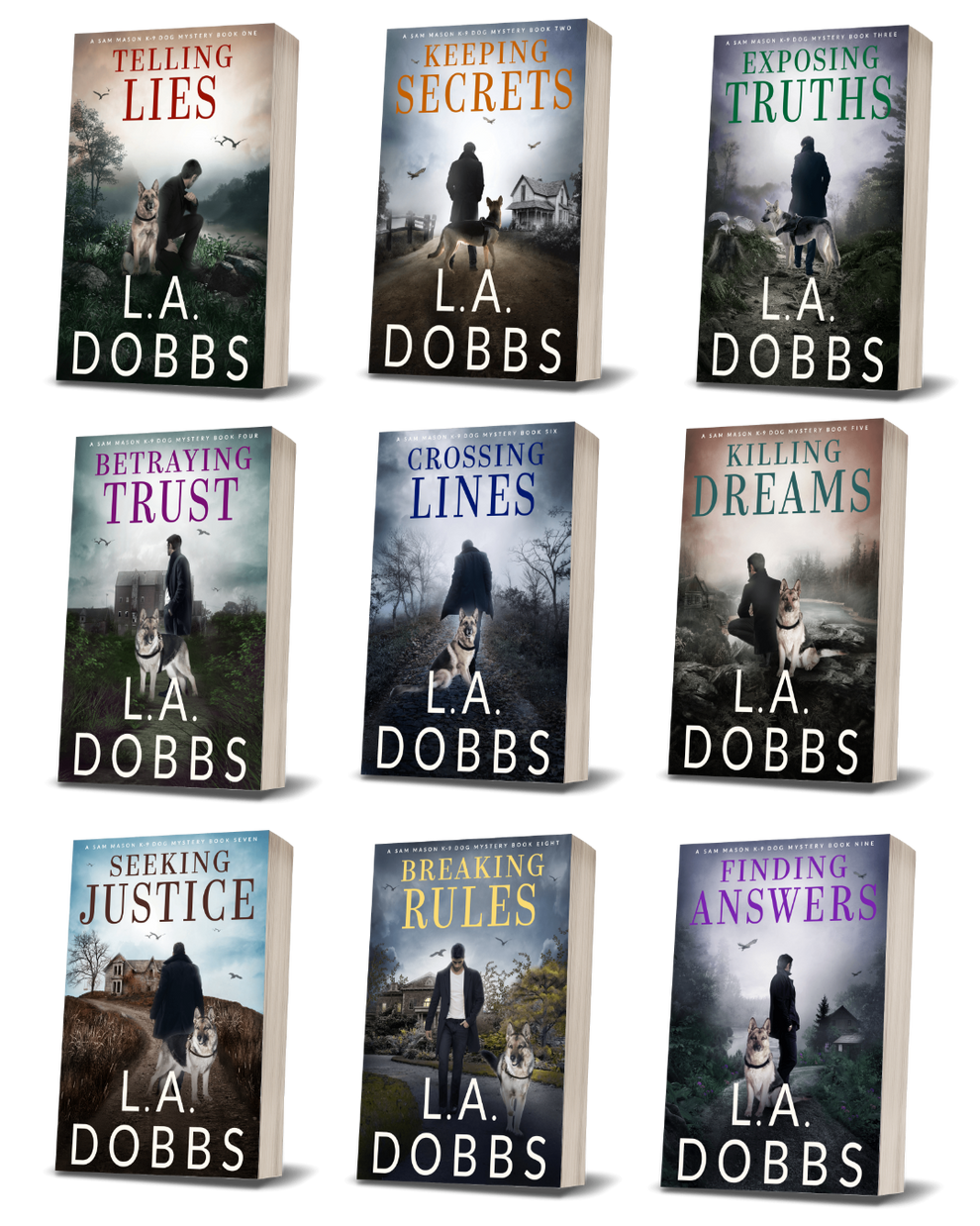 Sam Mason K-9 Series Books 1-9 Bundle (PAPERBACK) – leighanndobbsbooks